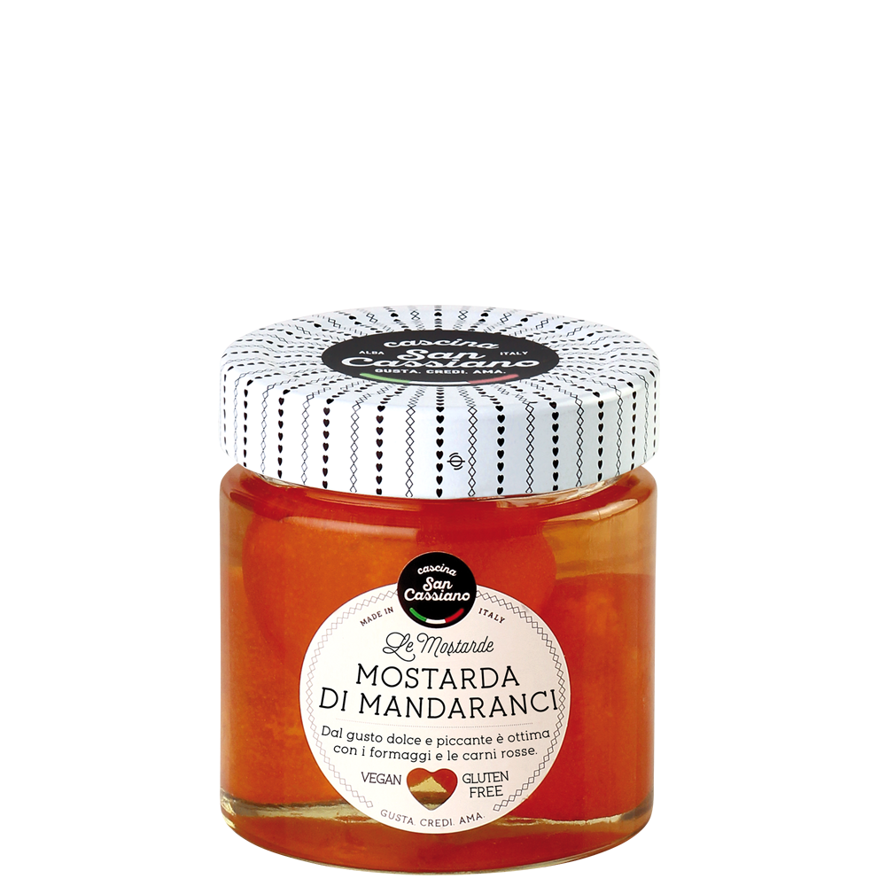 Mostarda di mandaranci (frutti interi) - Cascina San Cassiano