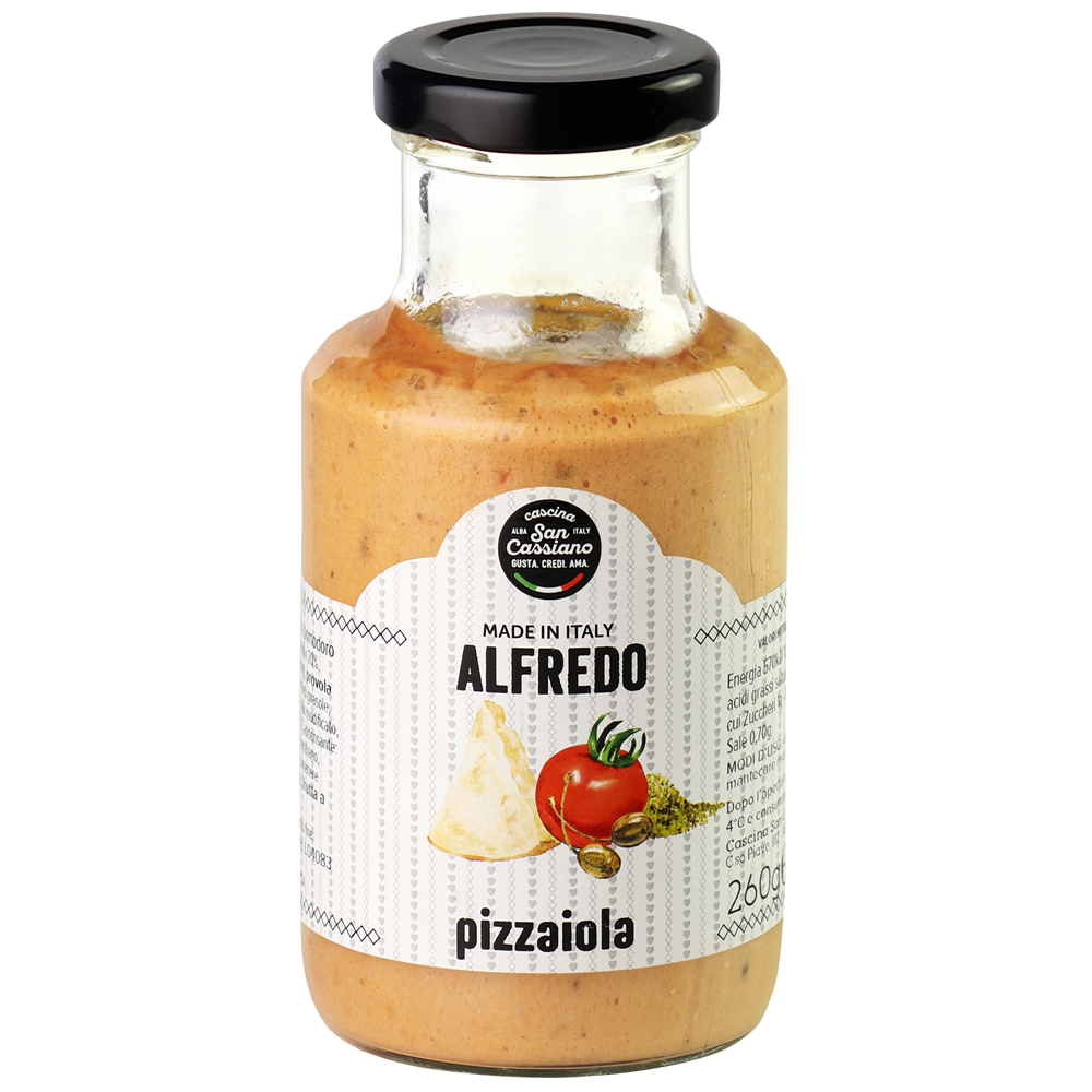 Salsa Alfredo pizzaiola - Cascina San Cassiano