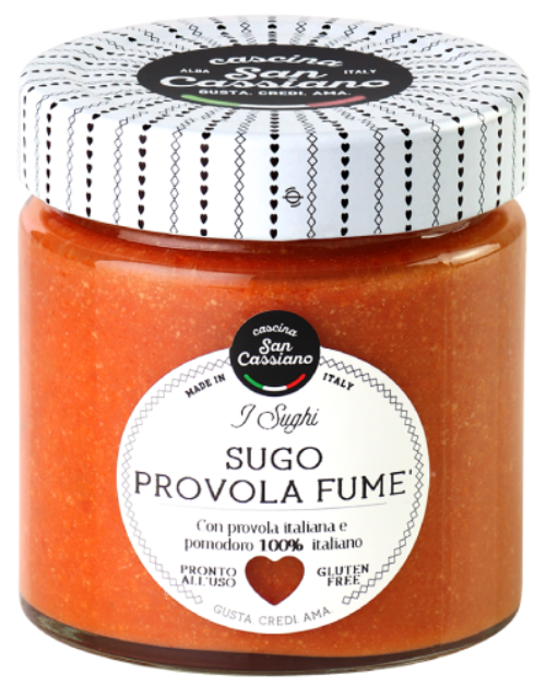 Tomato sauce with smoked provola cheese - Cascina San Cassiano