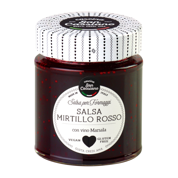 Salsa di mirtillo rosso - Cascina San Cassiano